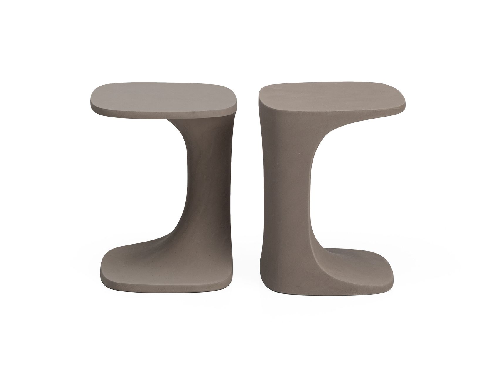 FONT ARGILLA Square plastic coffee table By Kristalia | design Claesson ...