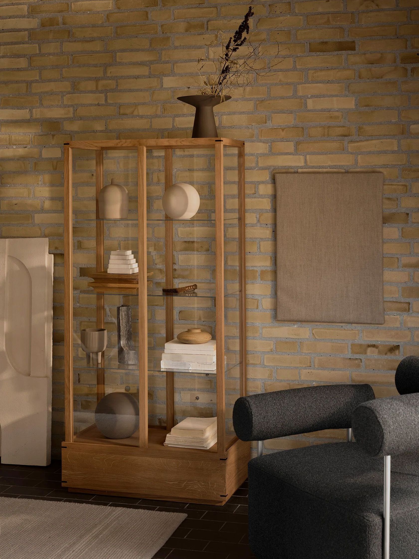 JAPANESE CABINET L Display cabinet By Kristina Dam Studio