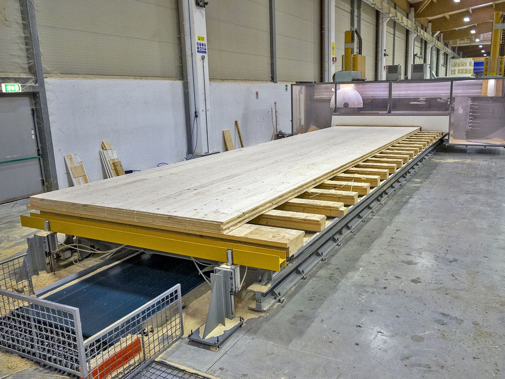 Cross Laminated Timber Panel (CLT) Prefabricated panel By COSTANTINI LEGNO