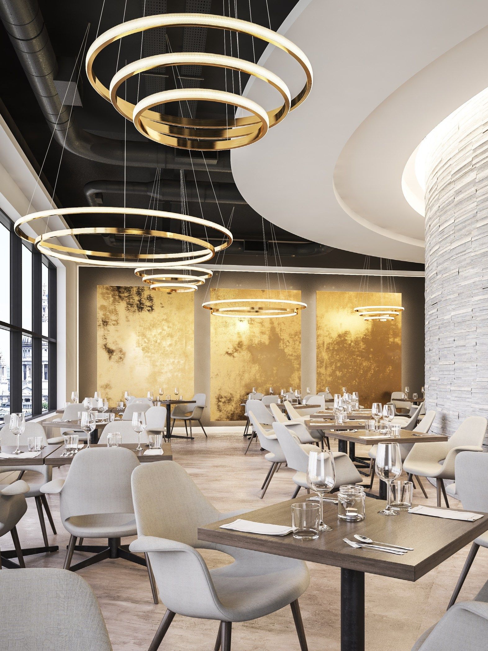 LAHTI LED metal pendant lamp By Cameron Design House