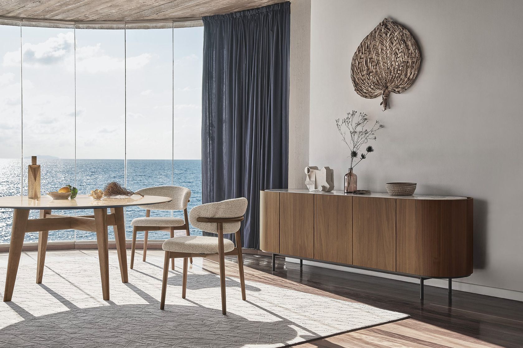 LAKE Buffet en bois avec portes By Calligaris | design Busetti Garuti ...