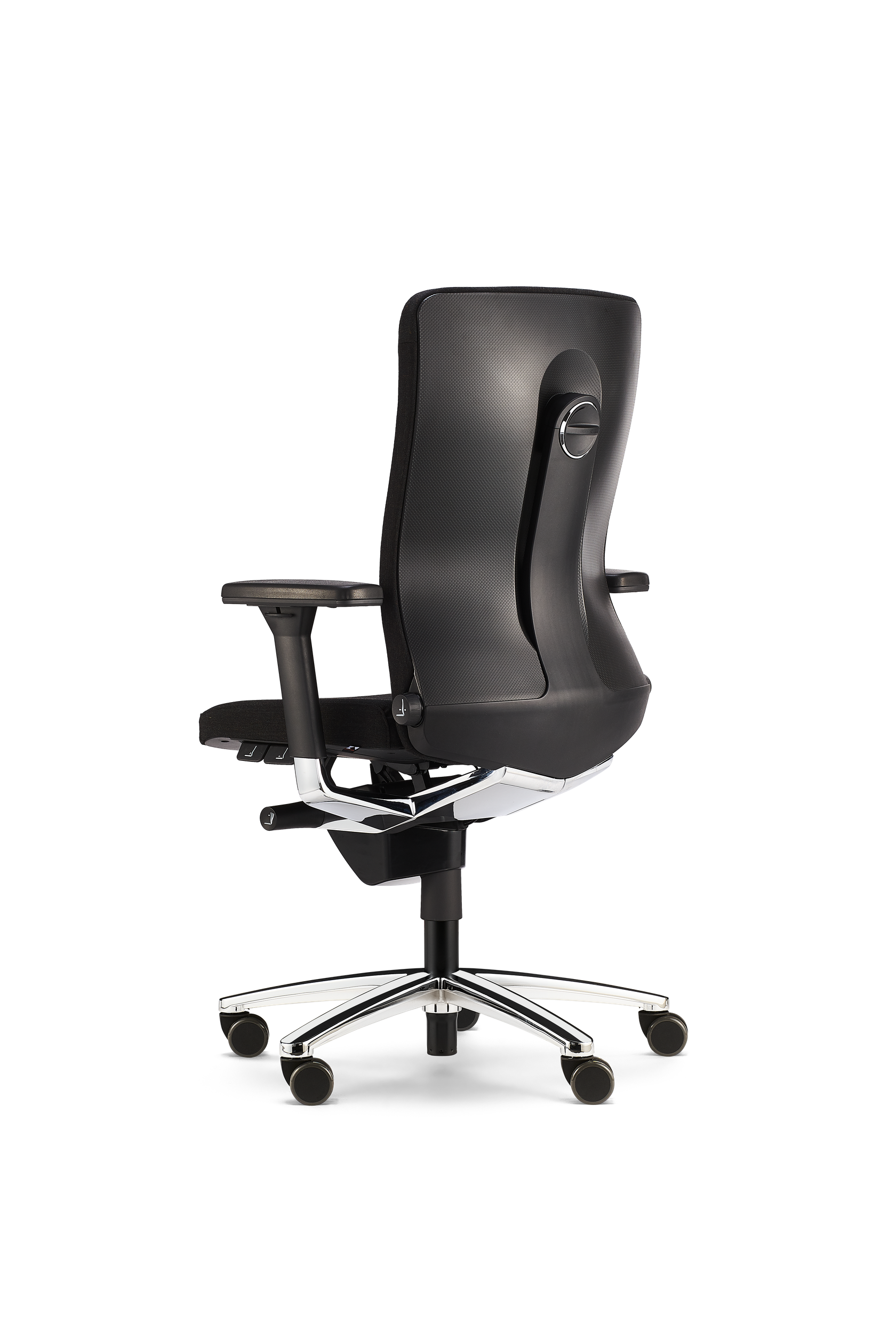 LAMIGA Office chair with armrests with 5-Spoke base By König Neurath