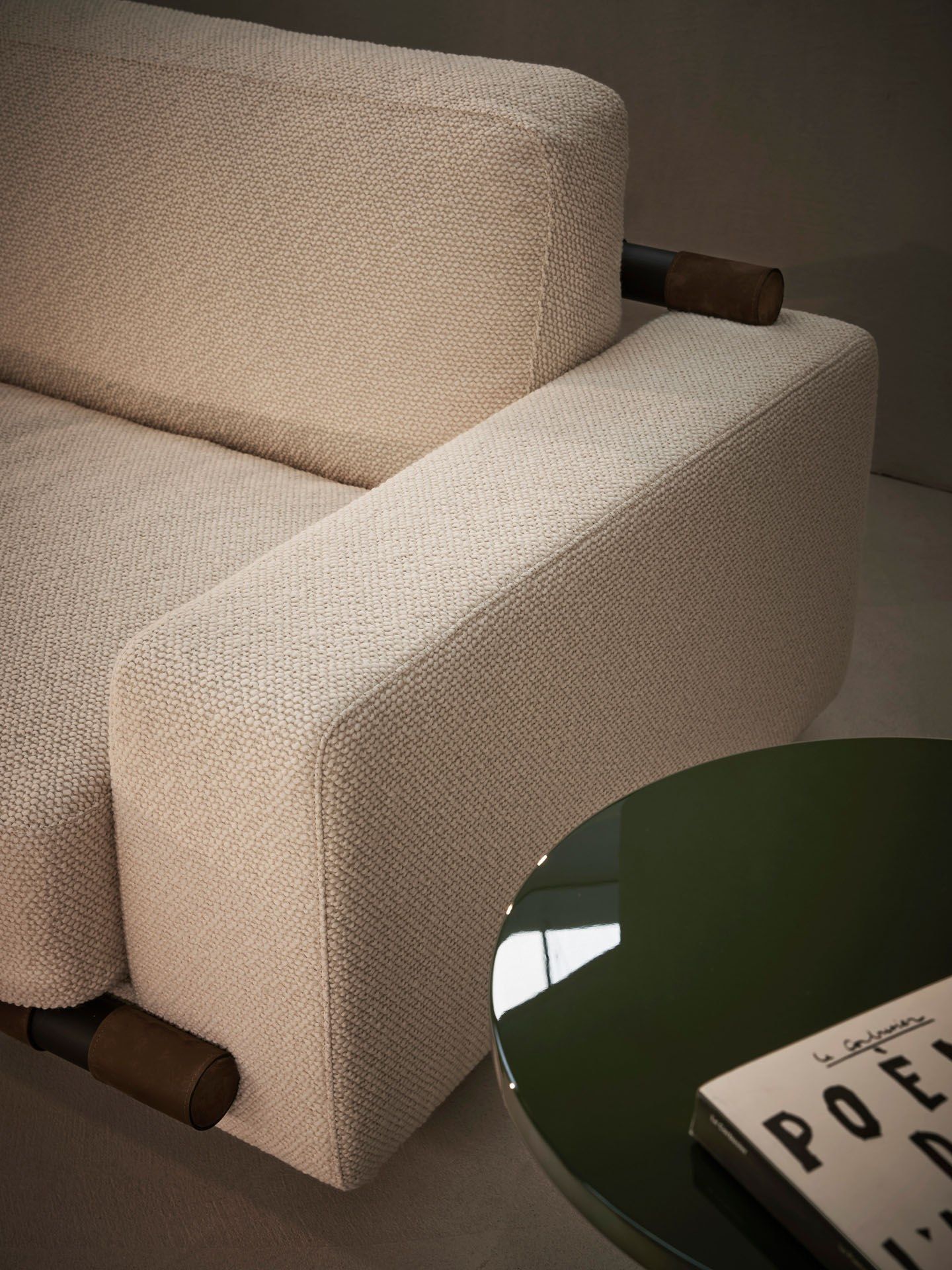 LANDÒ 2 seater fabric sofa By Nube Italia | design Fernando Buzzi