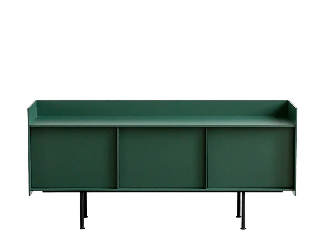 MDF sideboard with doors LANDING PINE GREEN By Viruna design etc.etc.