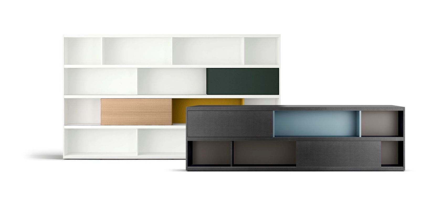 LAU | Bookcase By TREKU design Ibon Arrizabalaga
