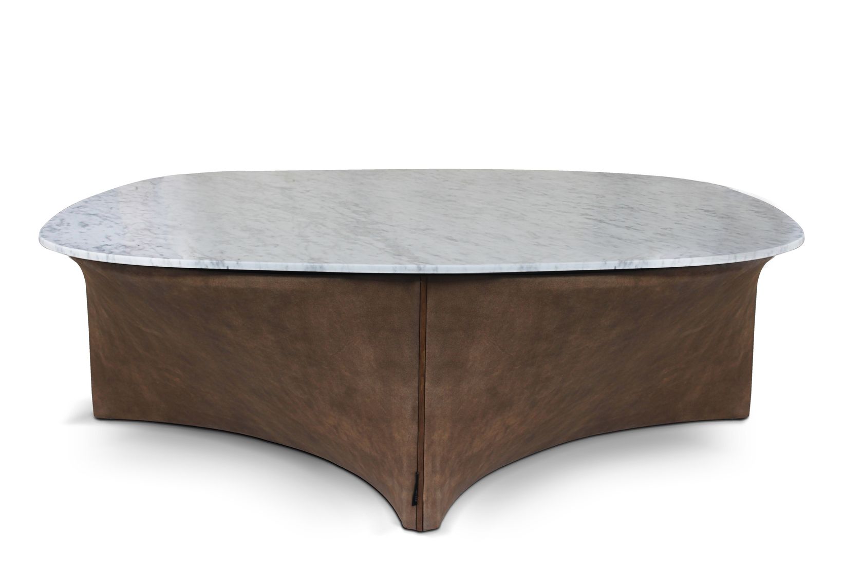 Low square coffee table for living room LAUREN By Collector