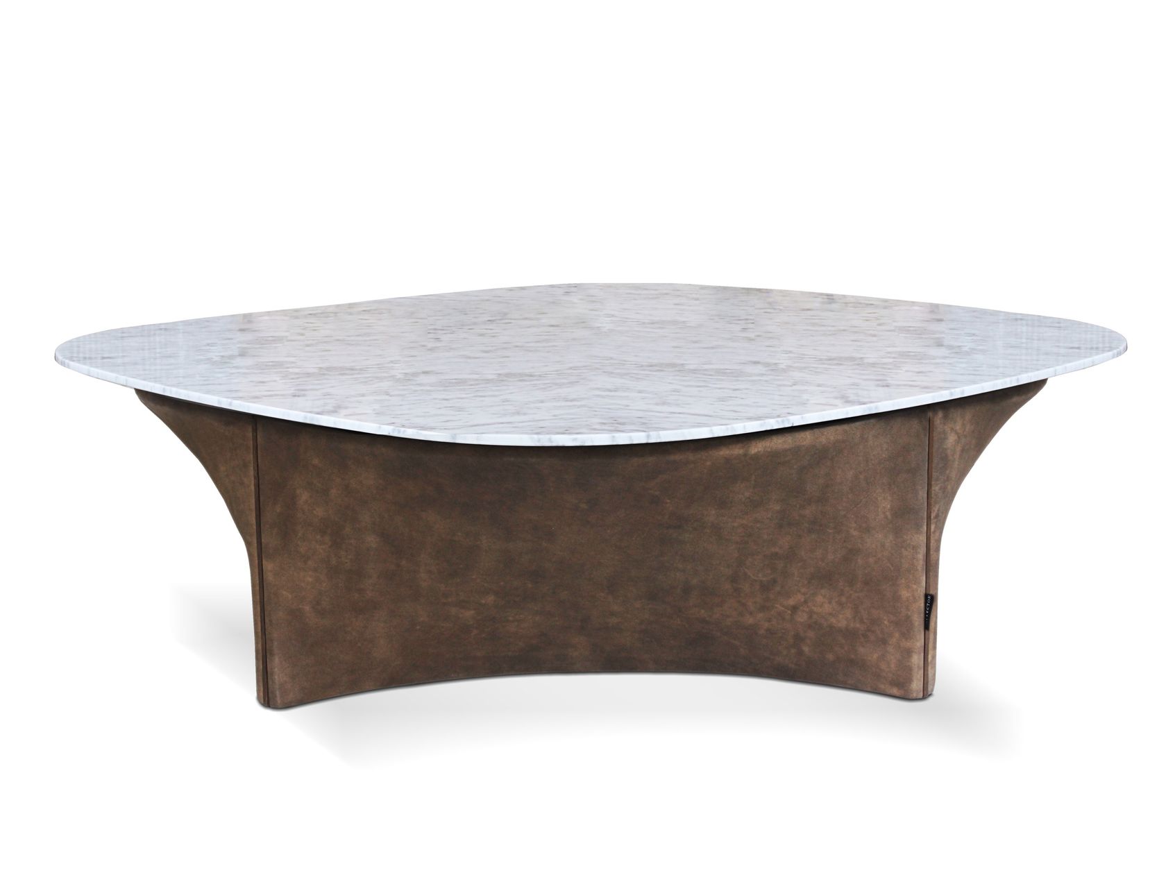 Low square coffee table for living room LAUREN By Collector