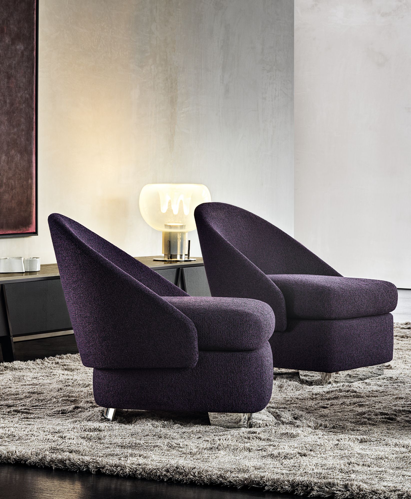 LAWSON Armchair By Minotti | design Rodolfo Dordoni