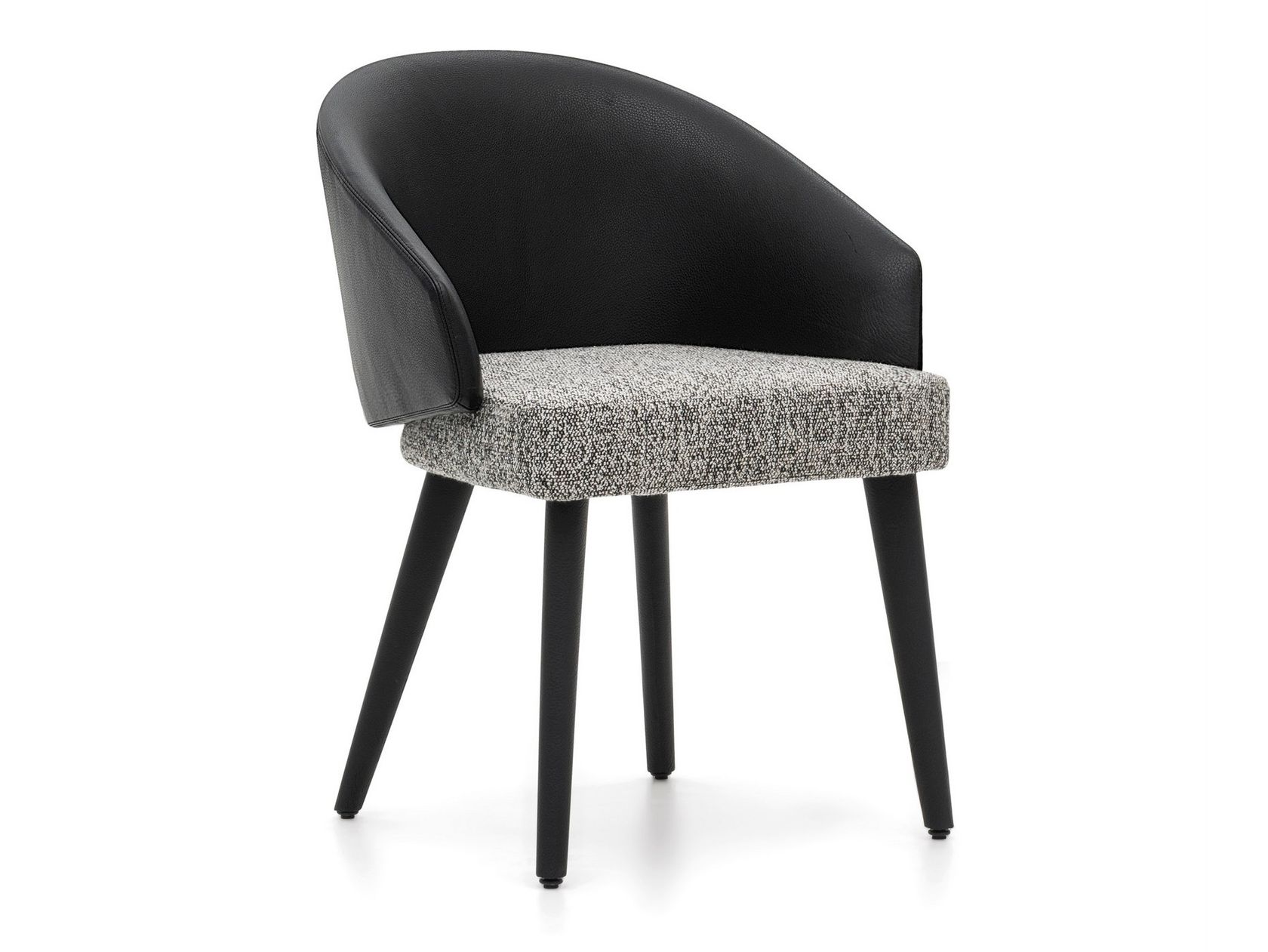 LAWSON Upholstered chair with armrests By Minotti | design Rodolfo Dordoni