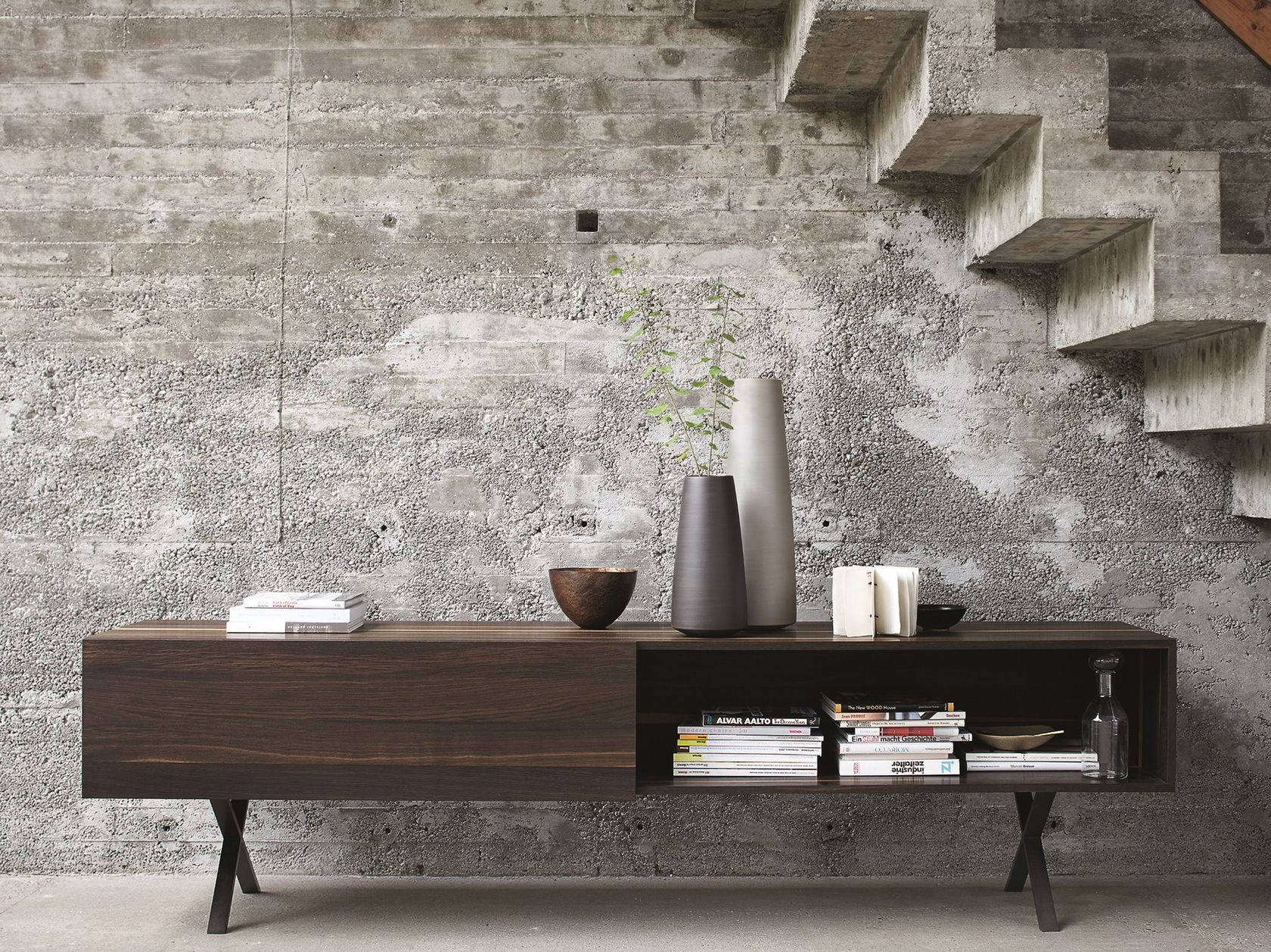 LAX MDF sideboard with drawers By MORE | design Gil Coste