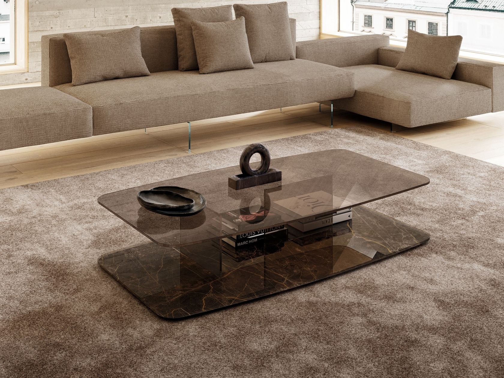 LAYERS Coffee table By Lago | design Daniele Lago