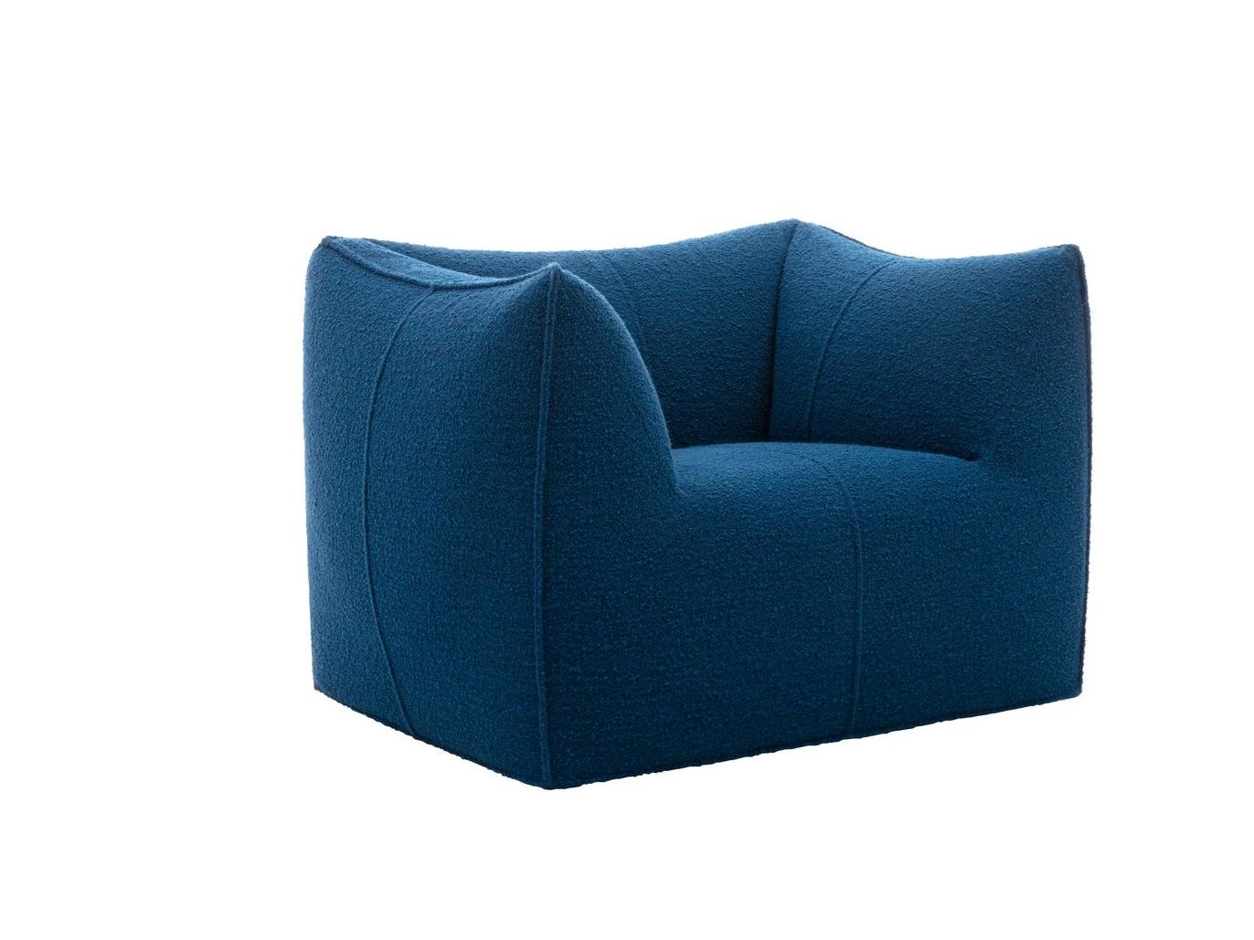 LE BAMBOLE Poltrona con braccioli By B&B Italia | design Mario Bellini