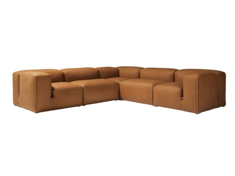 LE MURA XL Modular fabric sofa By Tacchini | design Mario Bellini