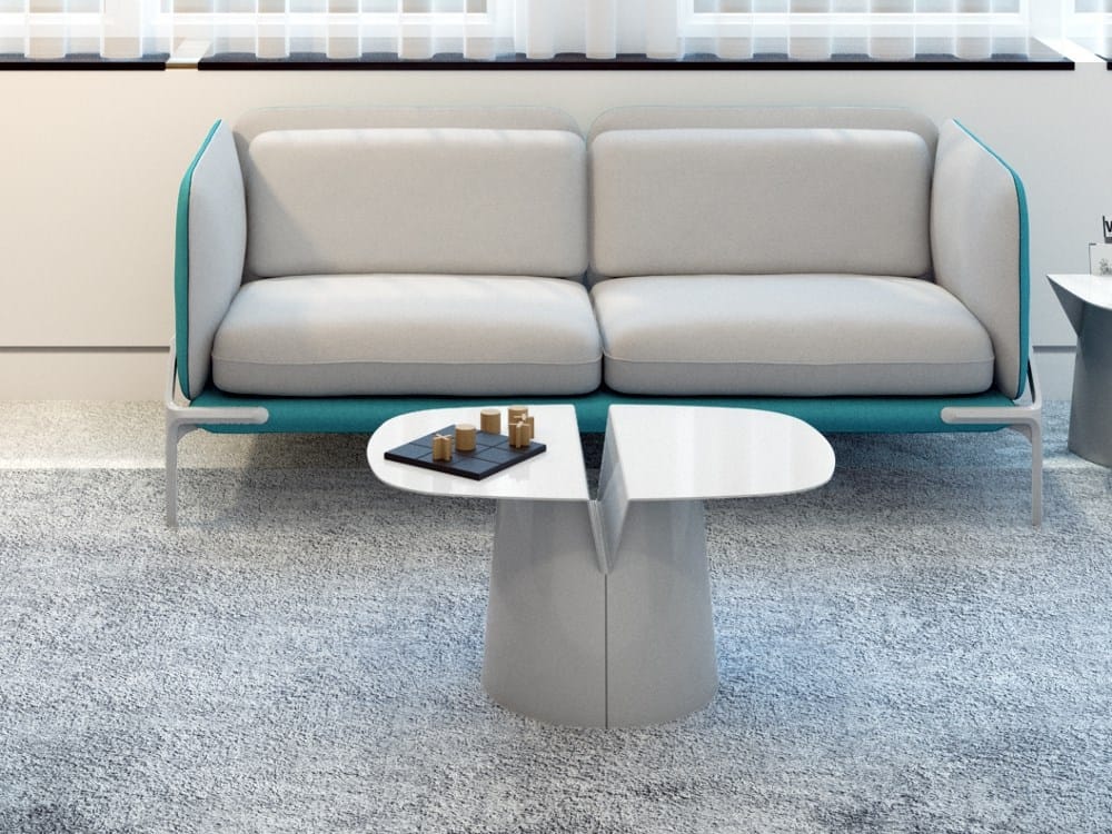 Modular side table LEAF By Cider Edition design Matthieu Pauthe