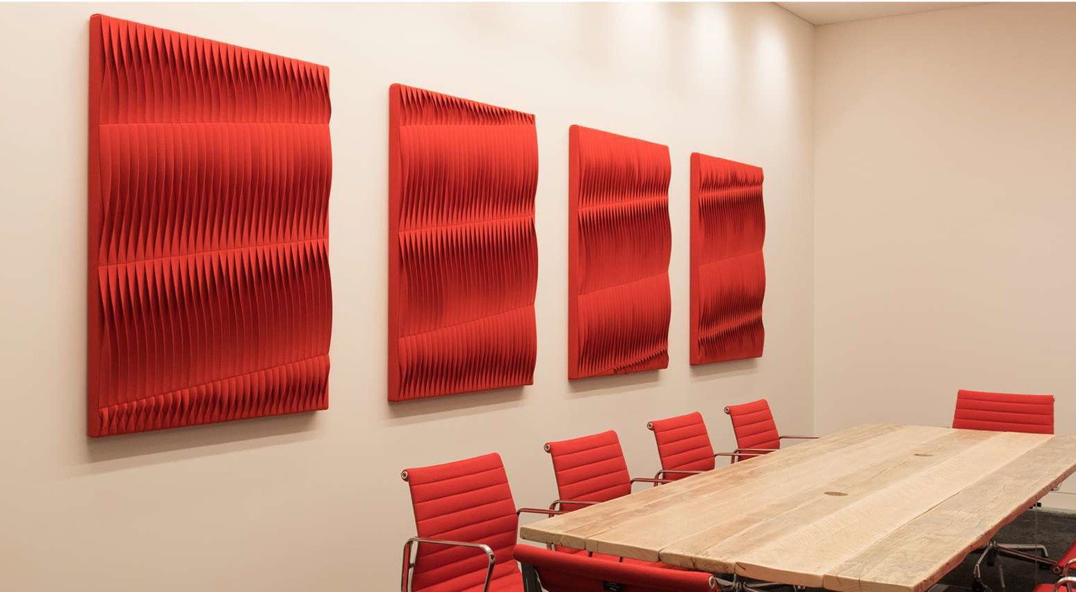 LEAF MODULAR | Felt decorative acoustical panel By Anne Kyyrö Quinn