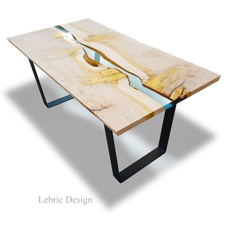 DANUBIO IN CEDRO | Resin table By ANTICO TRENTINO