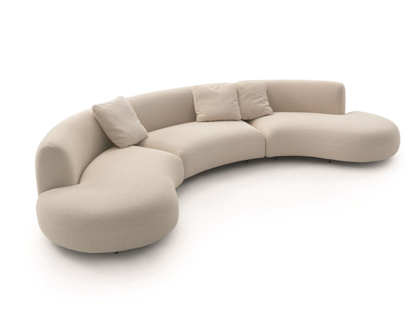 TOKIO Sectional curved fabric sofa By arflex | design Claesson Koivisto ...