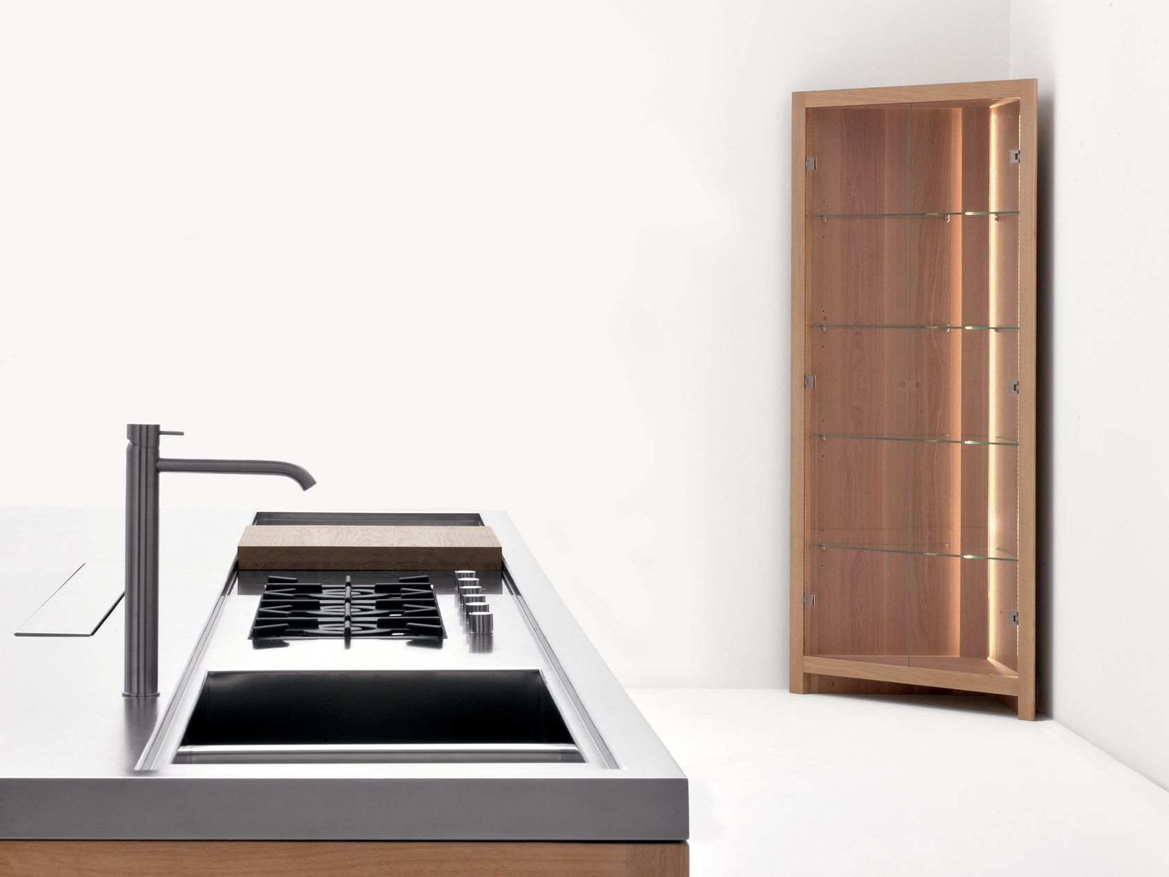 Oak kitchen with island LEGNO VIVO By GD Arredamenti design Roberto ...