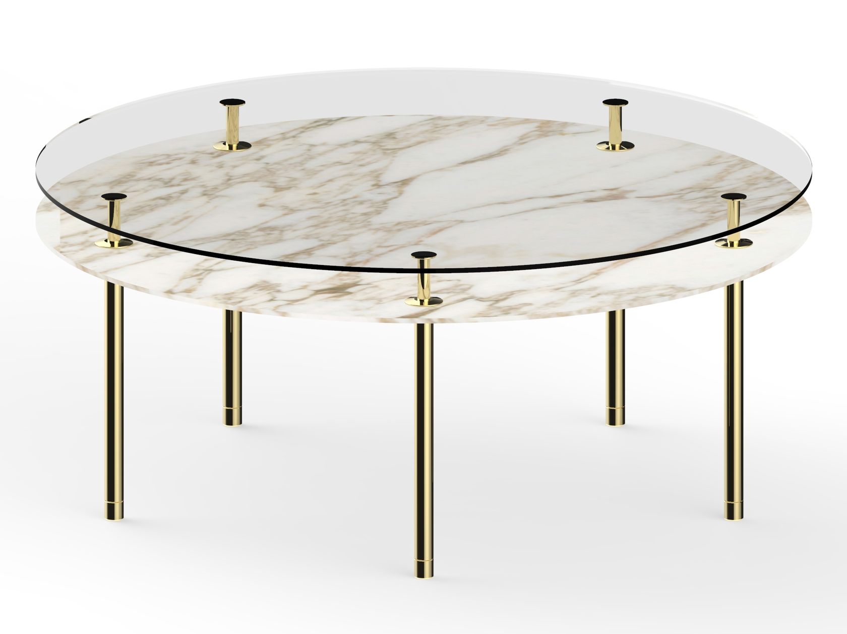LEGS Round marble table By GHIDINI1961 | design Paolo Rizzatto