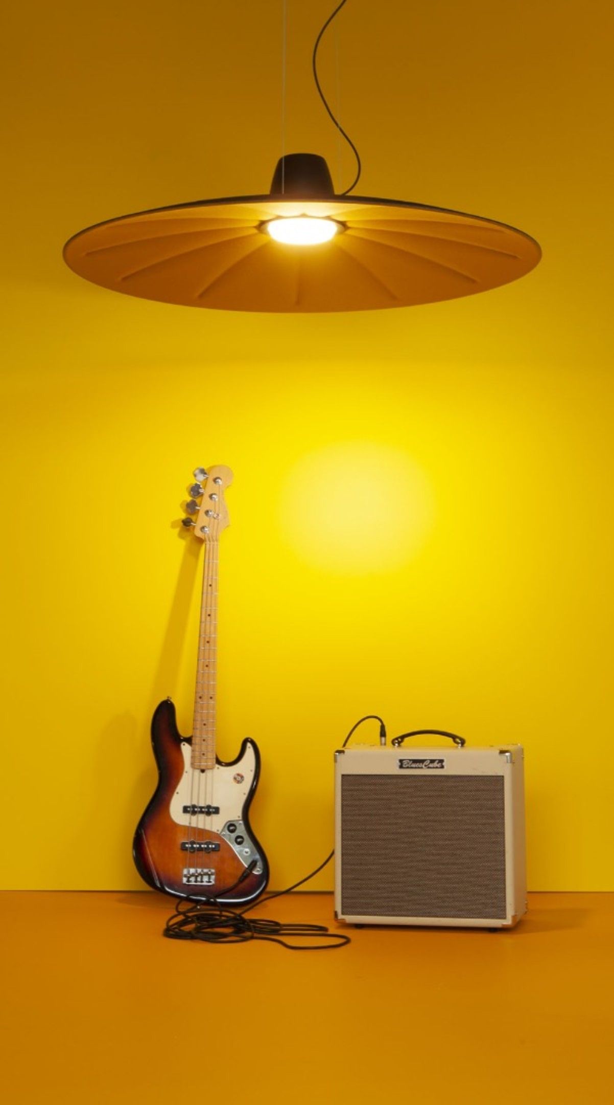 LENT Acoustic pendant lamp By Martinelli Luce | design YONOH