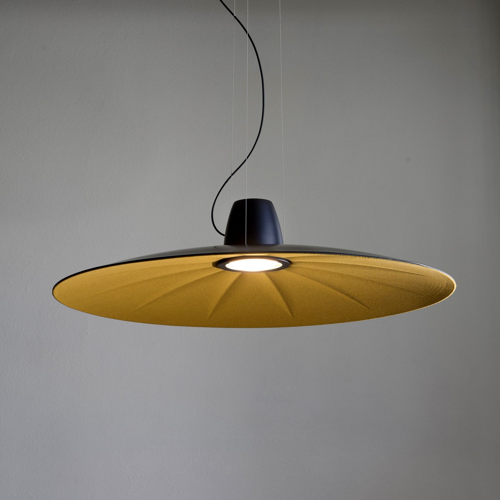 LENT Acoustic pendant lamp By Martinelli Luce | design YONOH