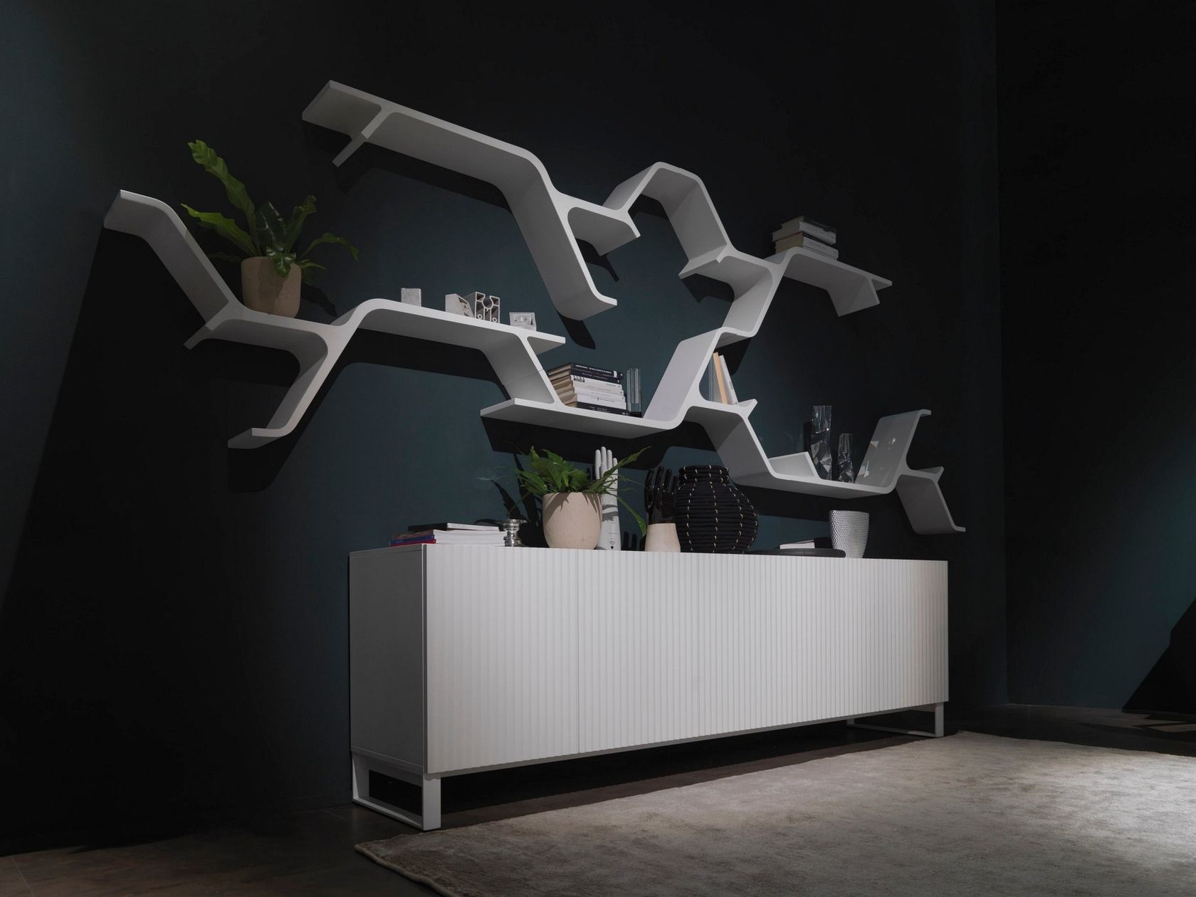 LEON FULL COLOR ON-THE-BASE Sideboard By Casamania & Horm