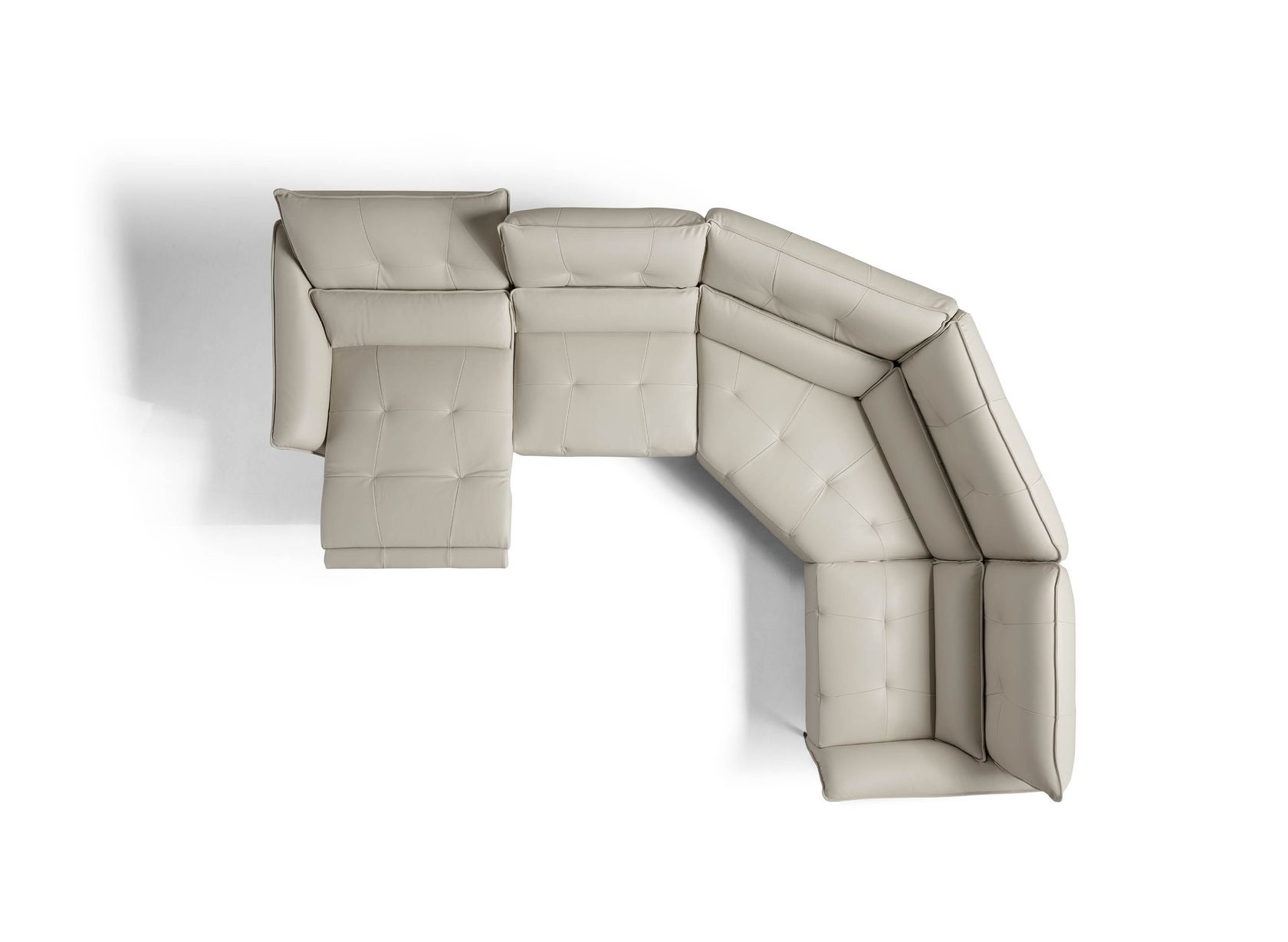 LEONARDO | Leather sofa Sectional recliner leather sofa By Max Divani