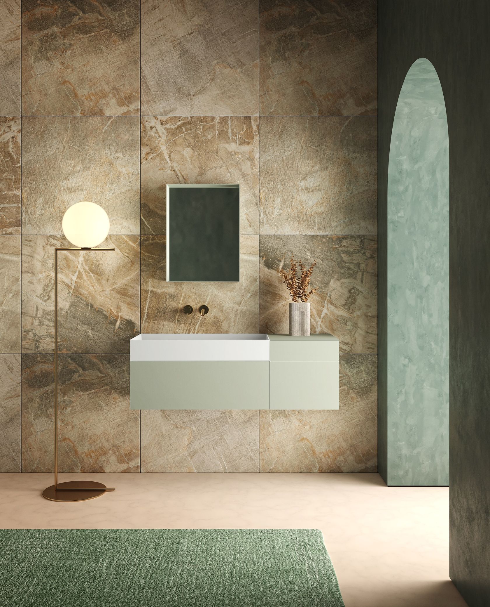 LESS Vanity unit / washbasin By Moab | design Gabriella Ciaschi, Studio ...