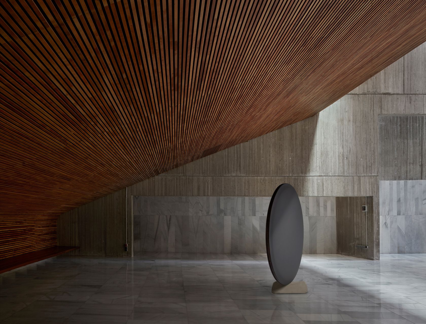 VERTISOLACOUSTICS (LESSEN TACET) Woven vinyl hanging acoustic panel By ...