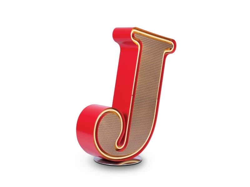 Light letter LETTER J By Delightfull