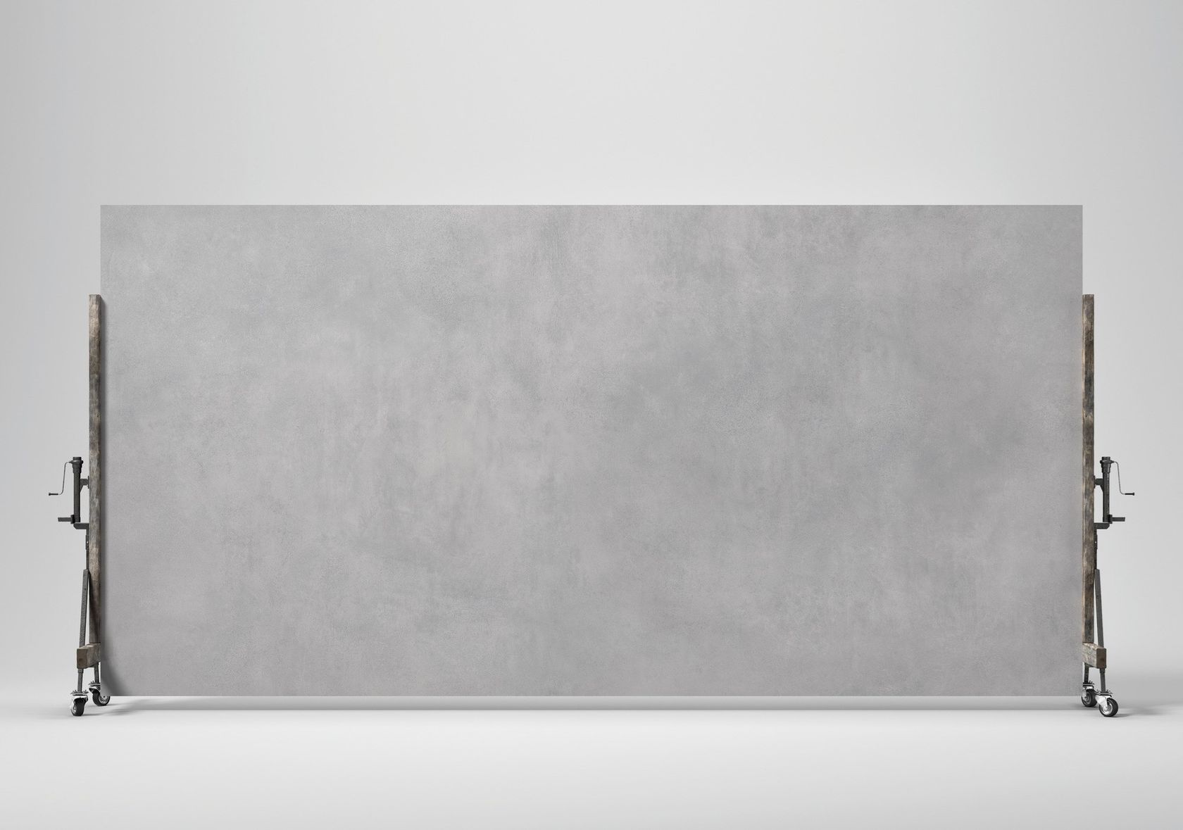 LEVEL CONCRETE Porcelain stoneware kitchen worktop with concrete effect ...