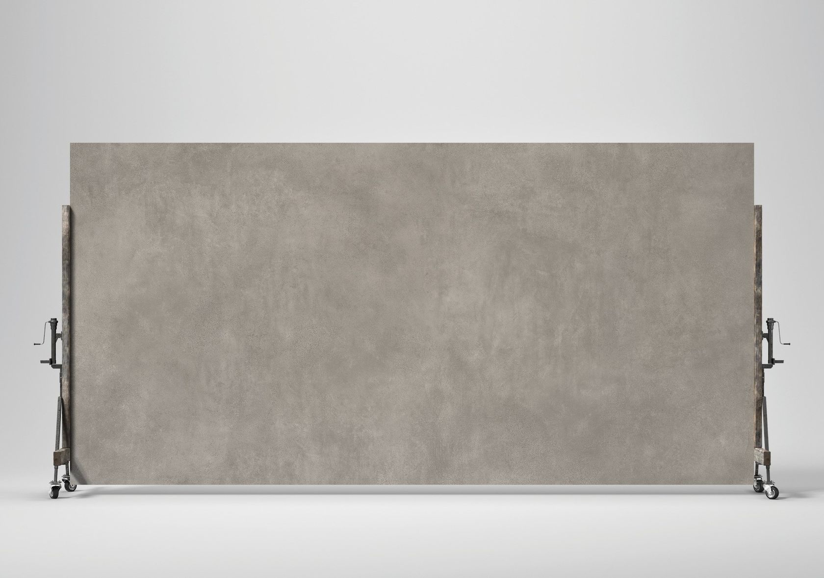 LEVEL CONCRETE Porcelain stoneware kitchen worktop with concrete effect ...