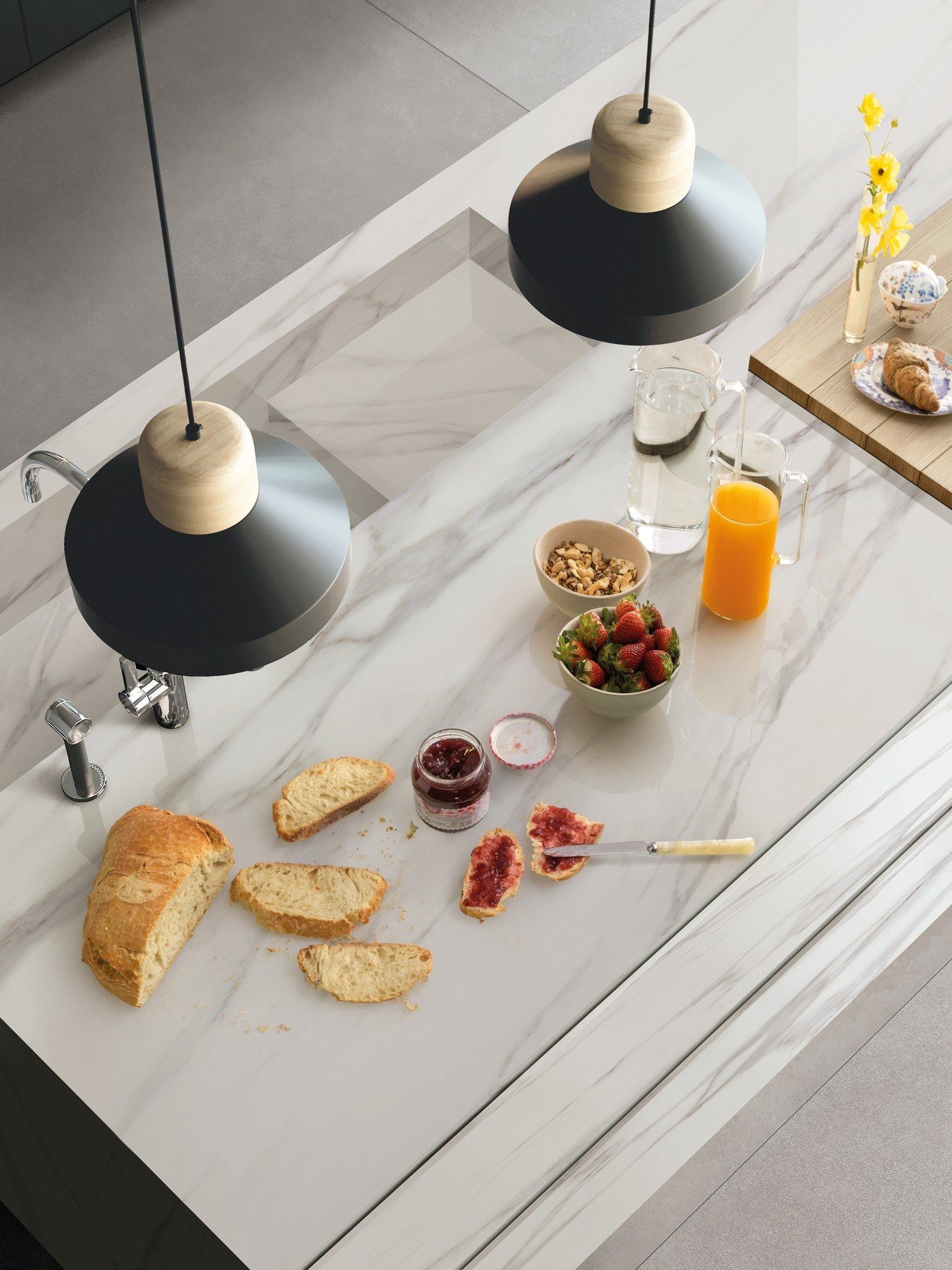 LEVEL MARMI Porcelain stoneware wall tiles with marble effect By Level ...