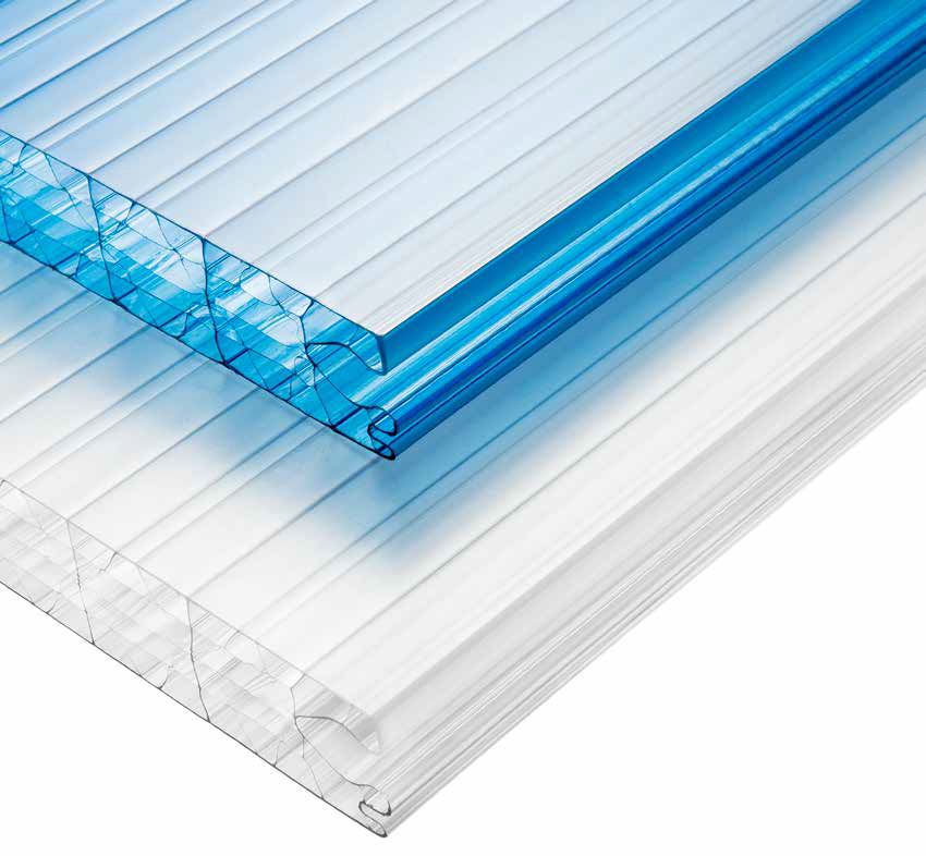 LEXAN™ THERMOCLICK™ Translucent plastic laminate wall panel By Polyvantis