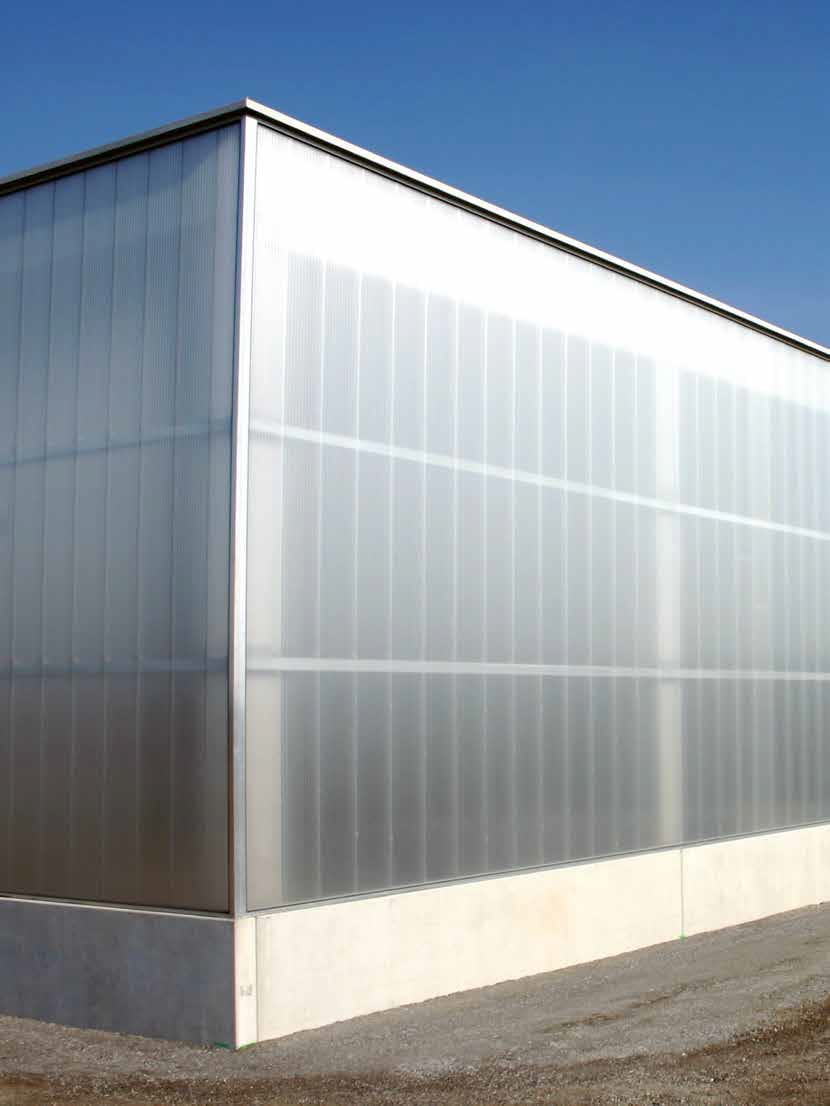 LEXAN™ THERMOCLICK™ Translucent plastic laminate wall panel By Polyvantis