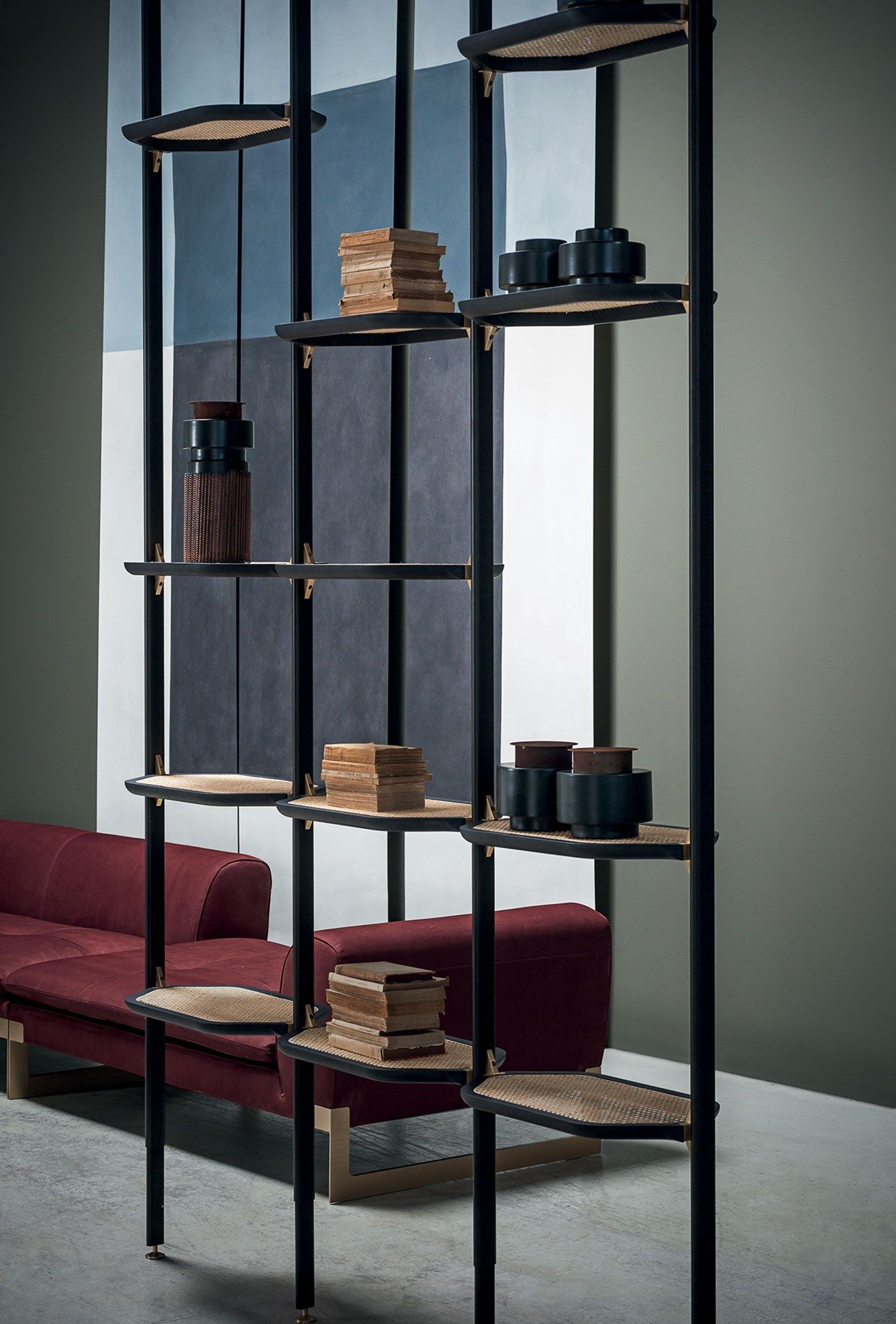 LIBELLE Open bookcase By Baxter | design Pietro Russo