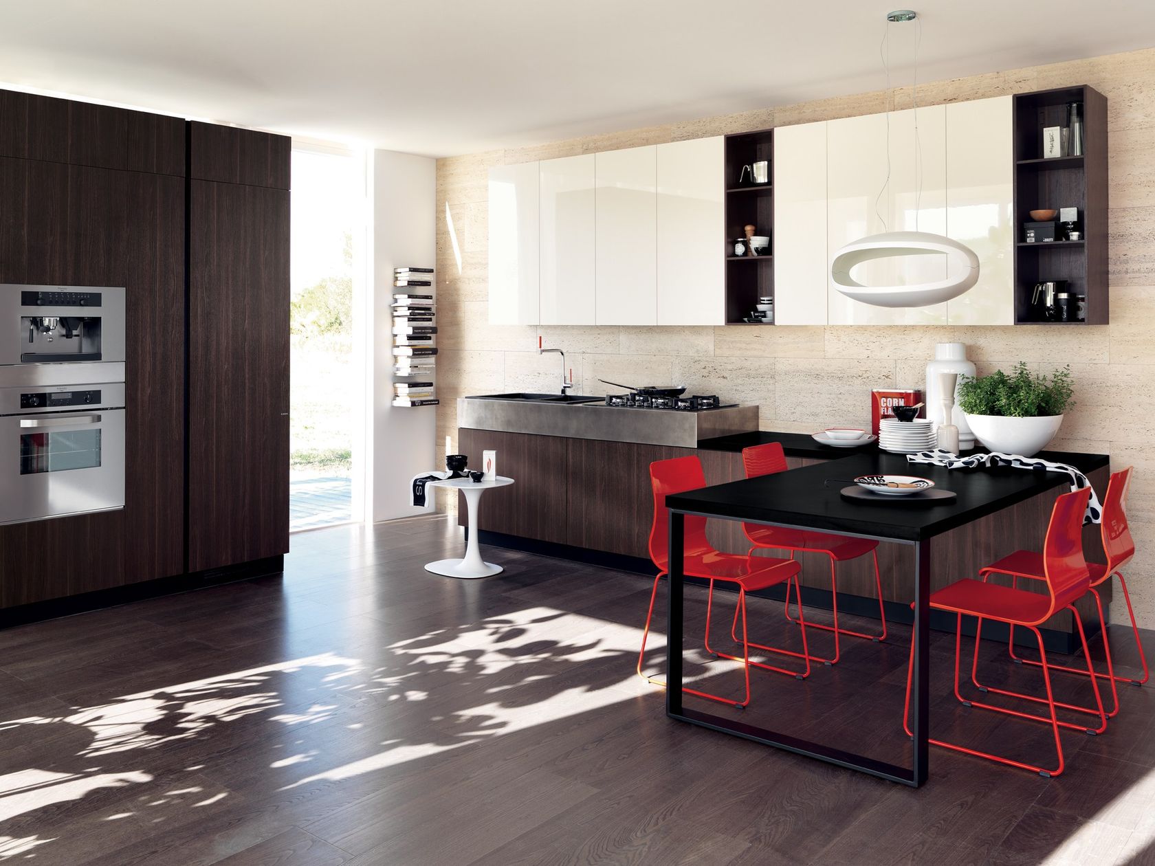 Fitted kitchen LIBERAMENTE Scavolini Line By Scavolini