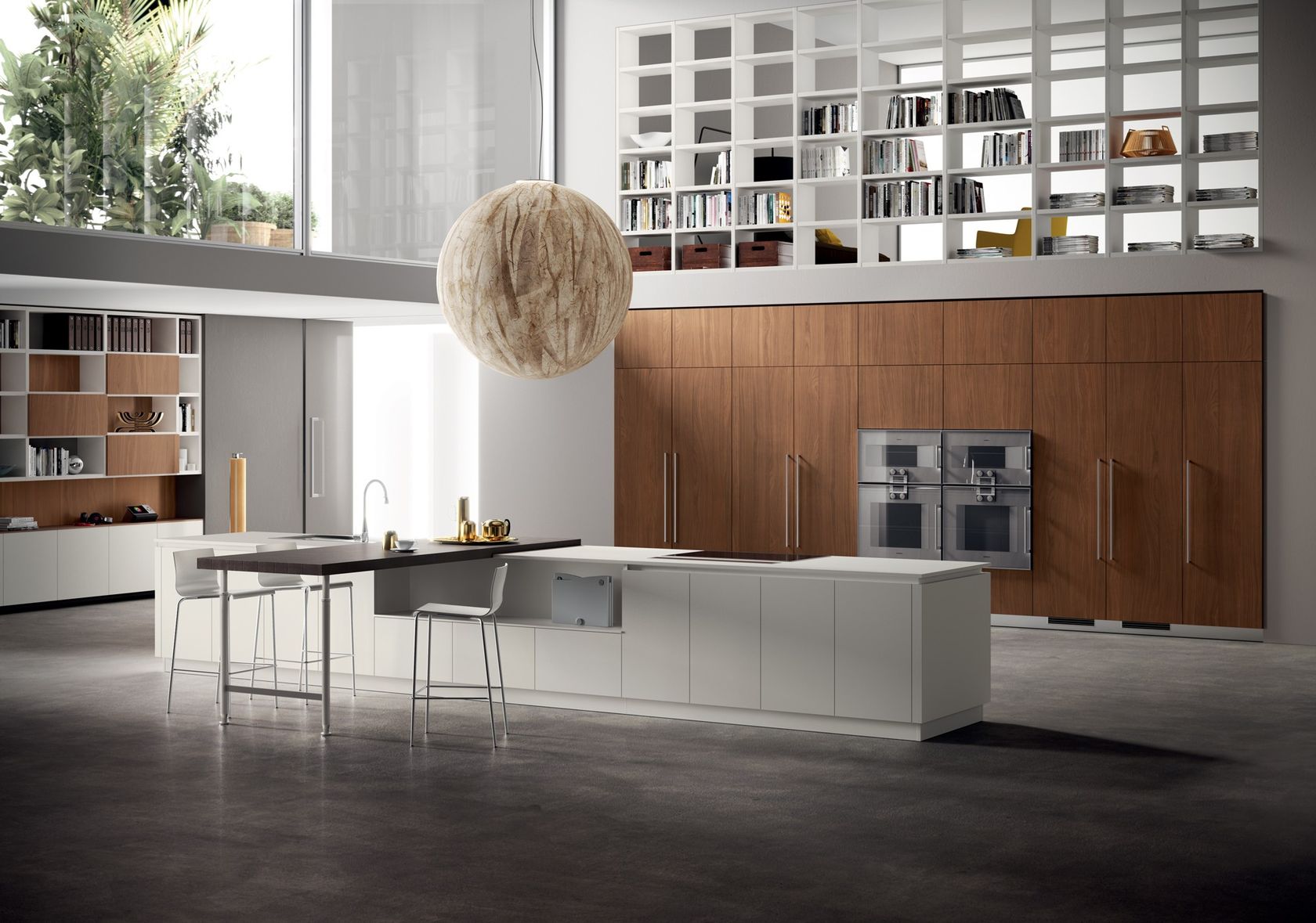 Fitted kitchen LIBERAMENTE Scavolini Line By Scavolini