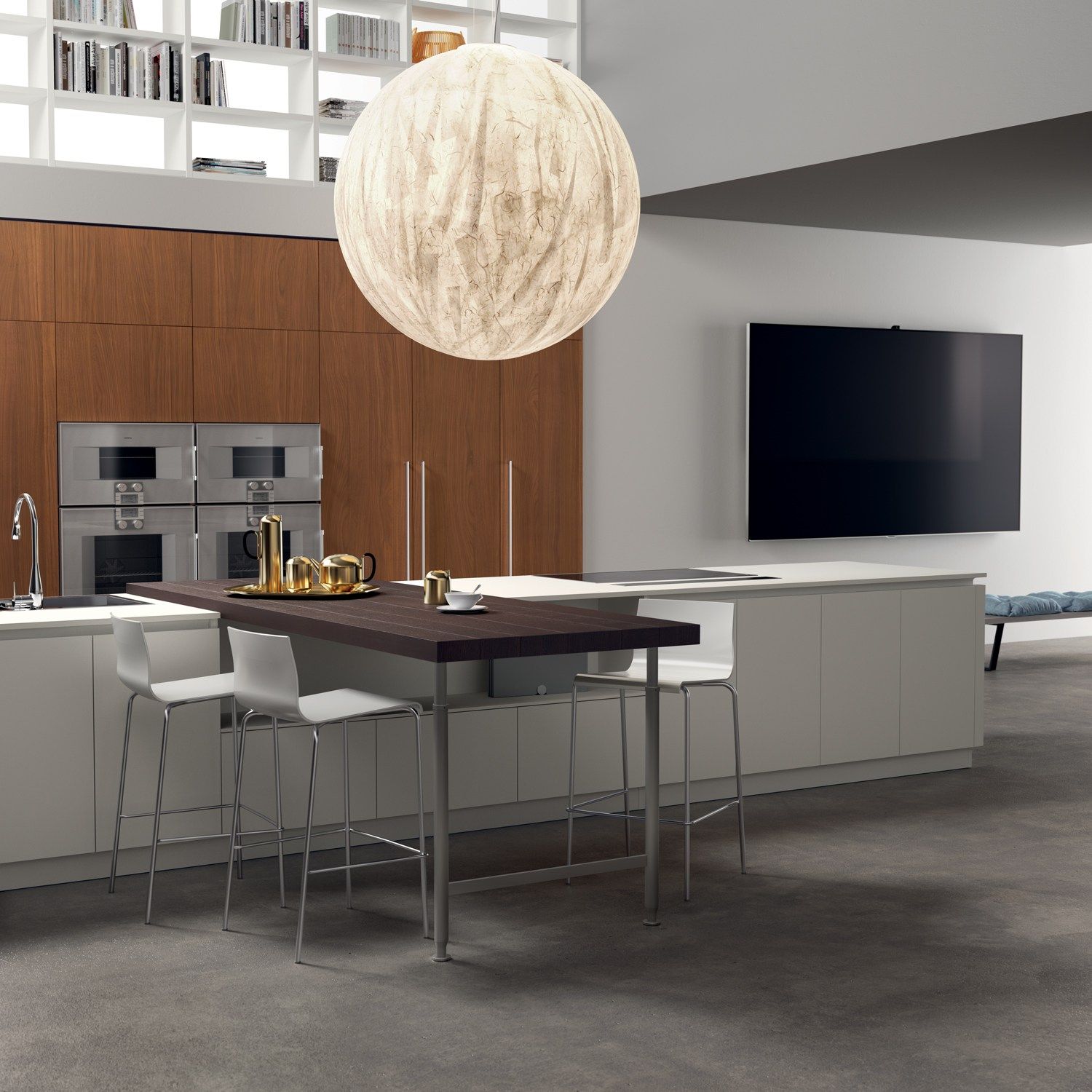 Fitted kitchen LIBERAMENTE Scavolini Line By Scavolini