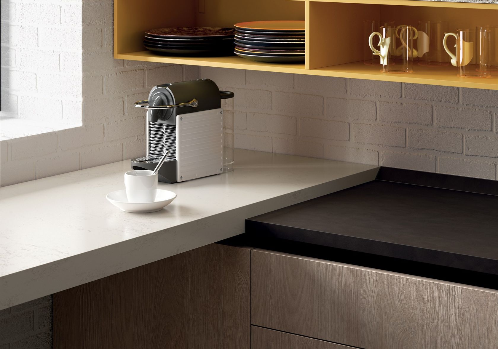 Fitted kitchen LIBERAMENTE Scavolini Line By Scavolini