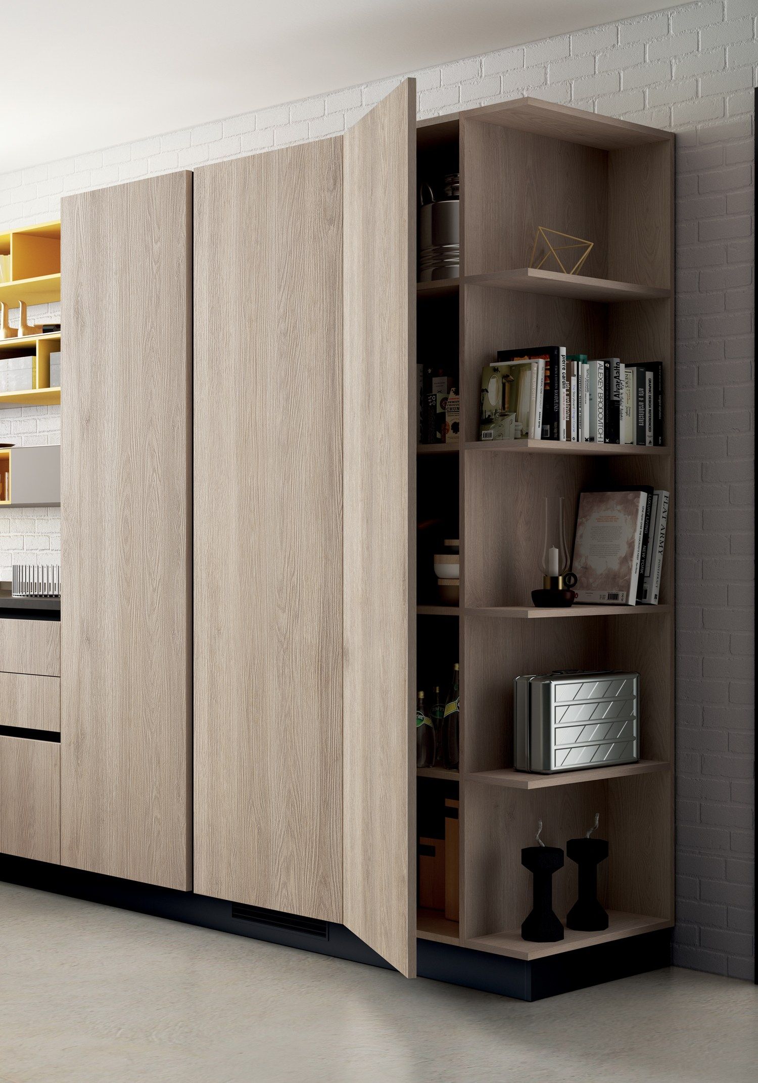 Fitted kitchen LIBERAMENTE Scavolini Line By Scavolini