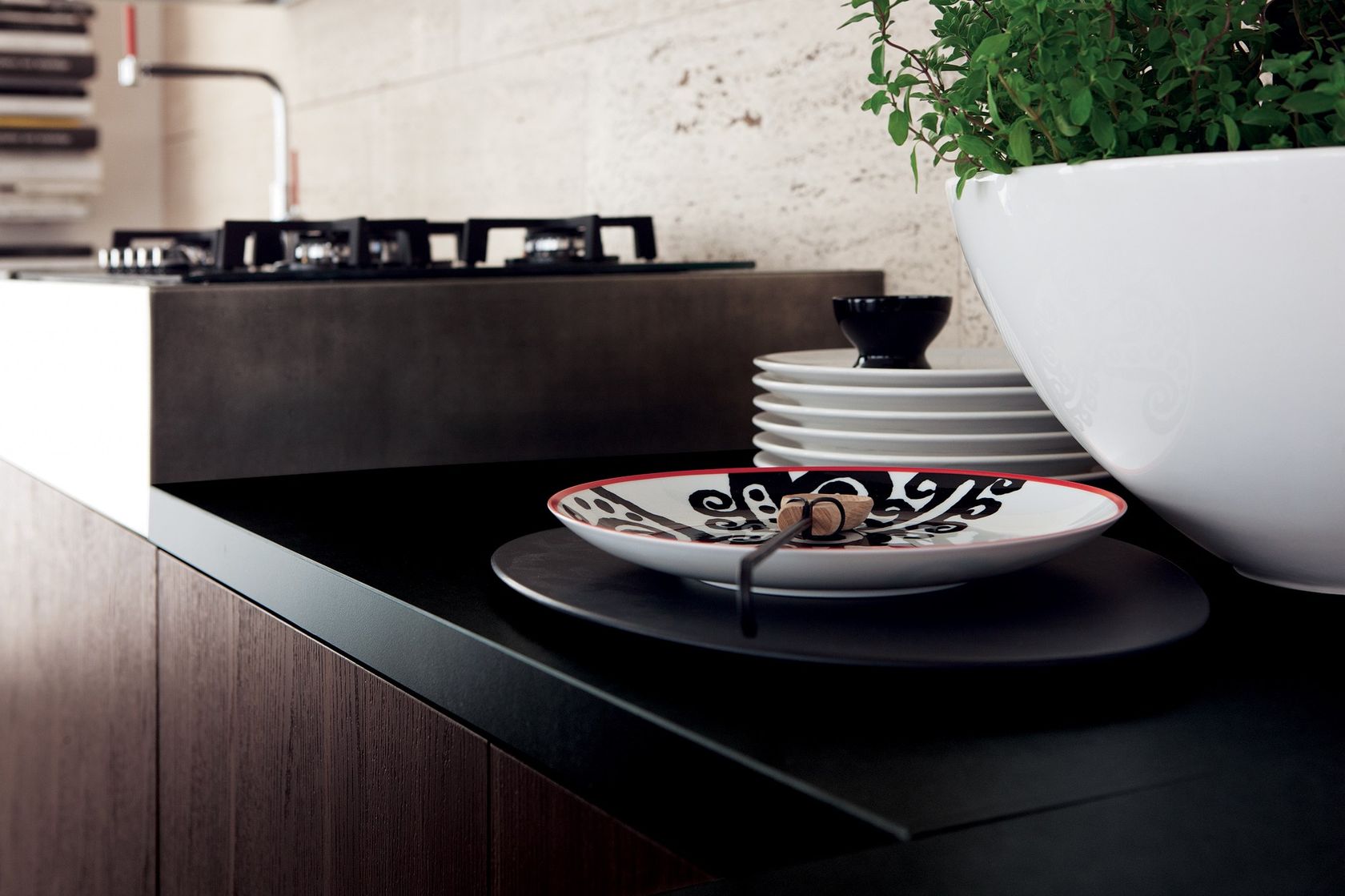 Fitted kitchen LIBERAMENTE Scavolini Line By Scavolini