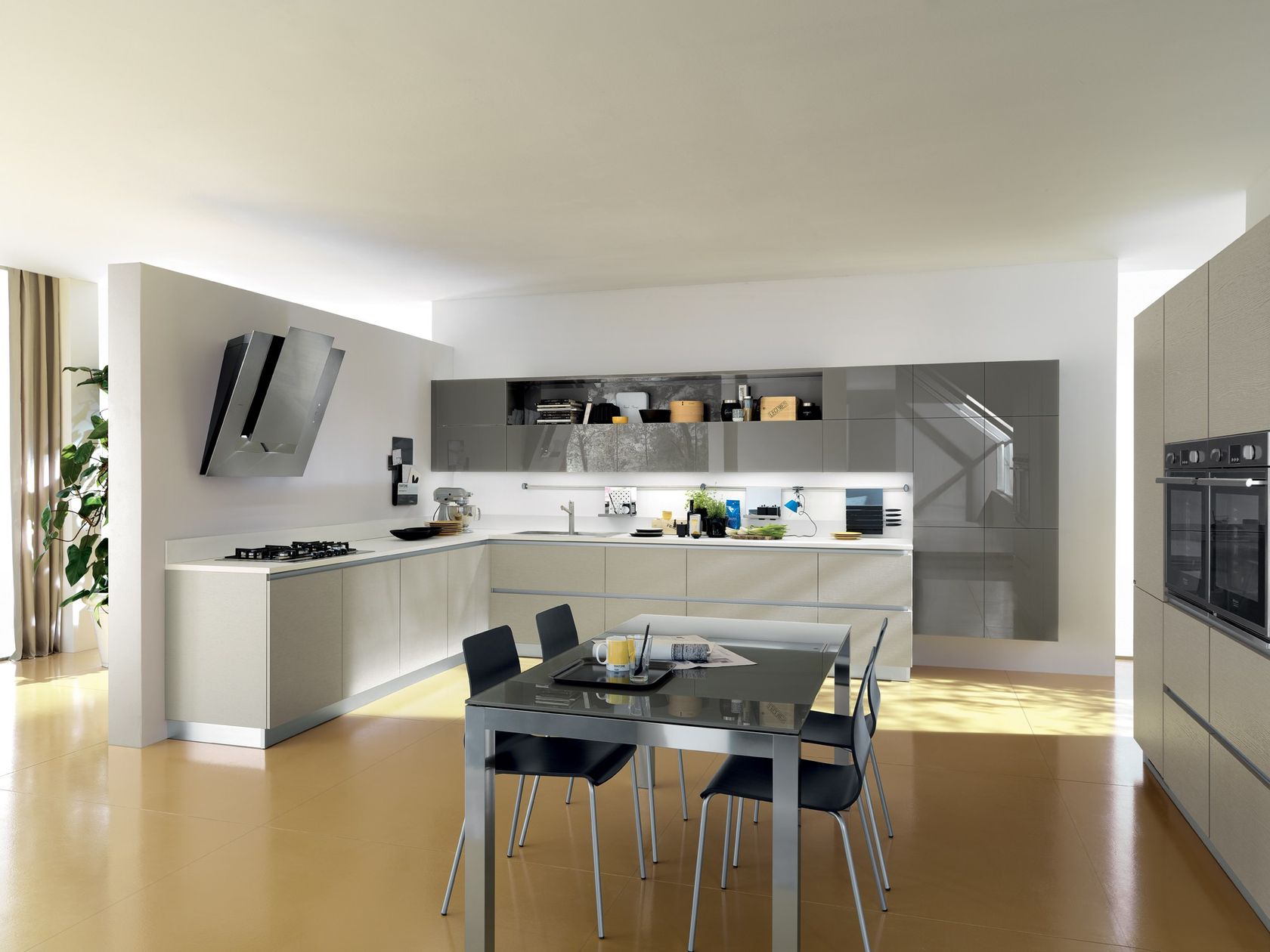 Fitted kitchen LIBERAMENTE Scavolini Line By Scavolini