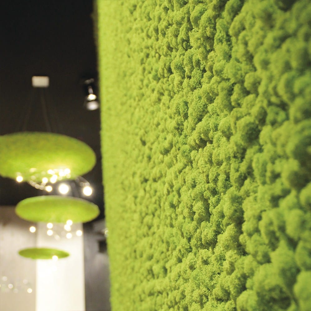 Lichen indoor vertical garden LICHEN By Adriani e Rossi edizioni