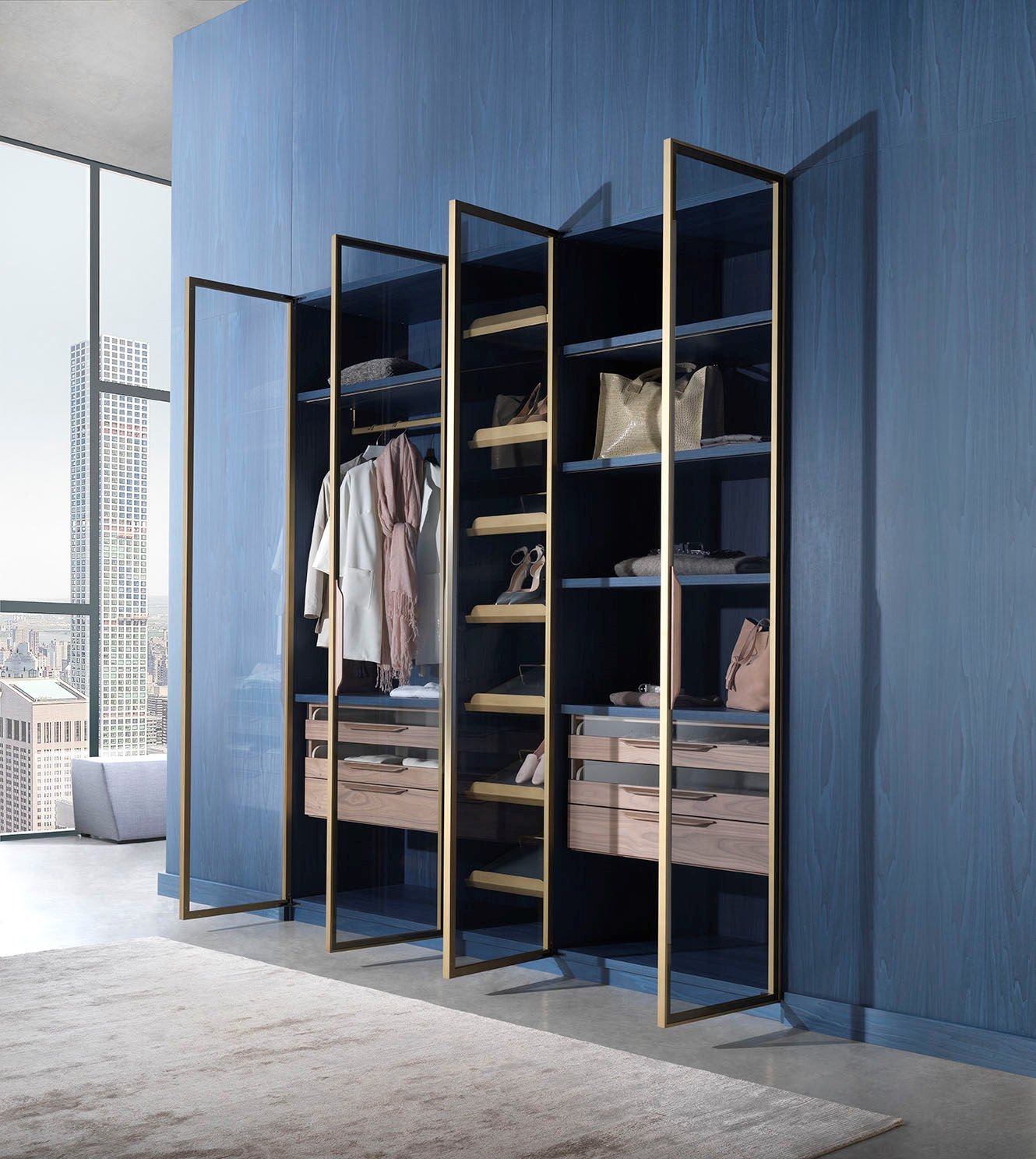 LIFE Walk-in wardrobe By Arte Brotto