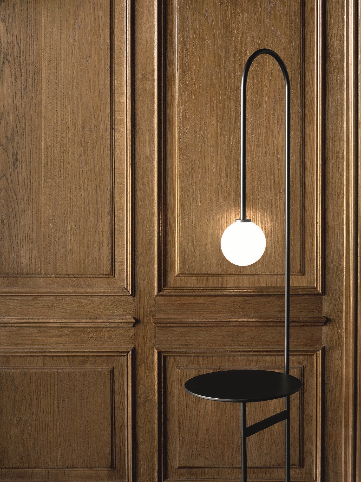 LIGHT WITH A TABLE Floor lamp with table By Living Divani | design ...