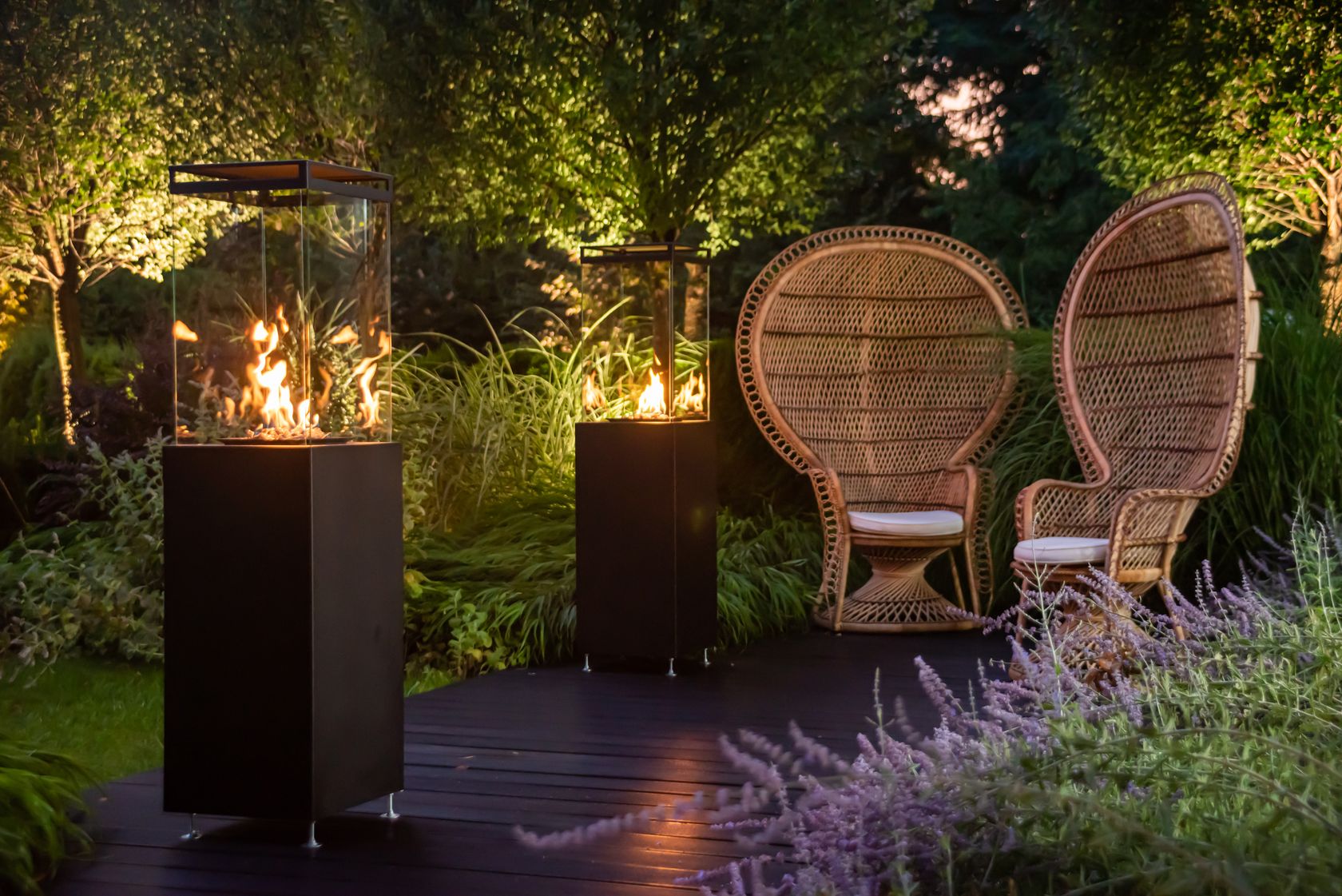 LIGHTHOUSE fireplace outdoor By Planika