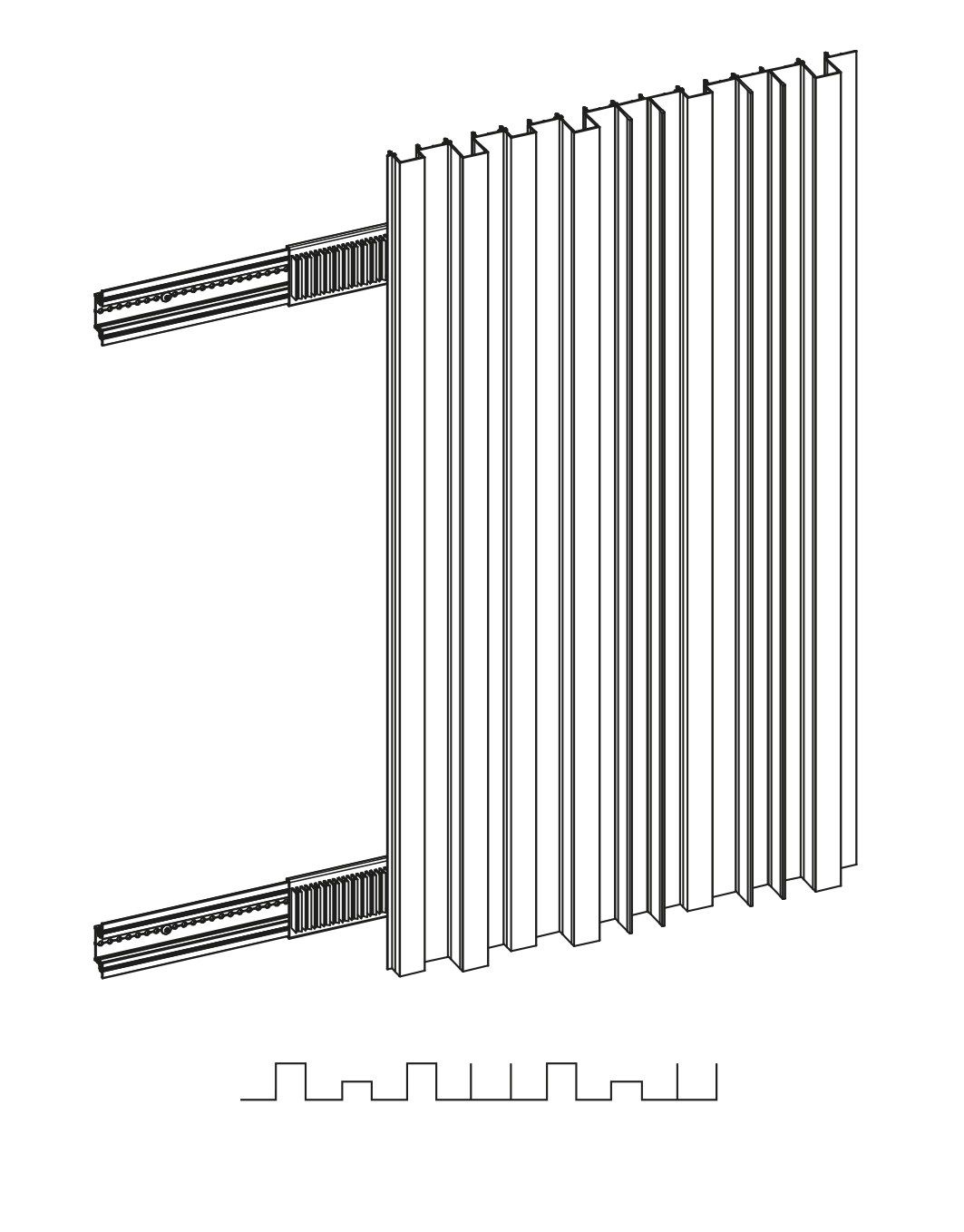 LINARTE | Rivestimento tridimensionale per facciate By RENSON