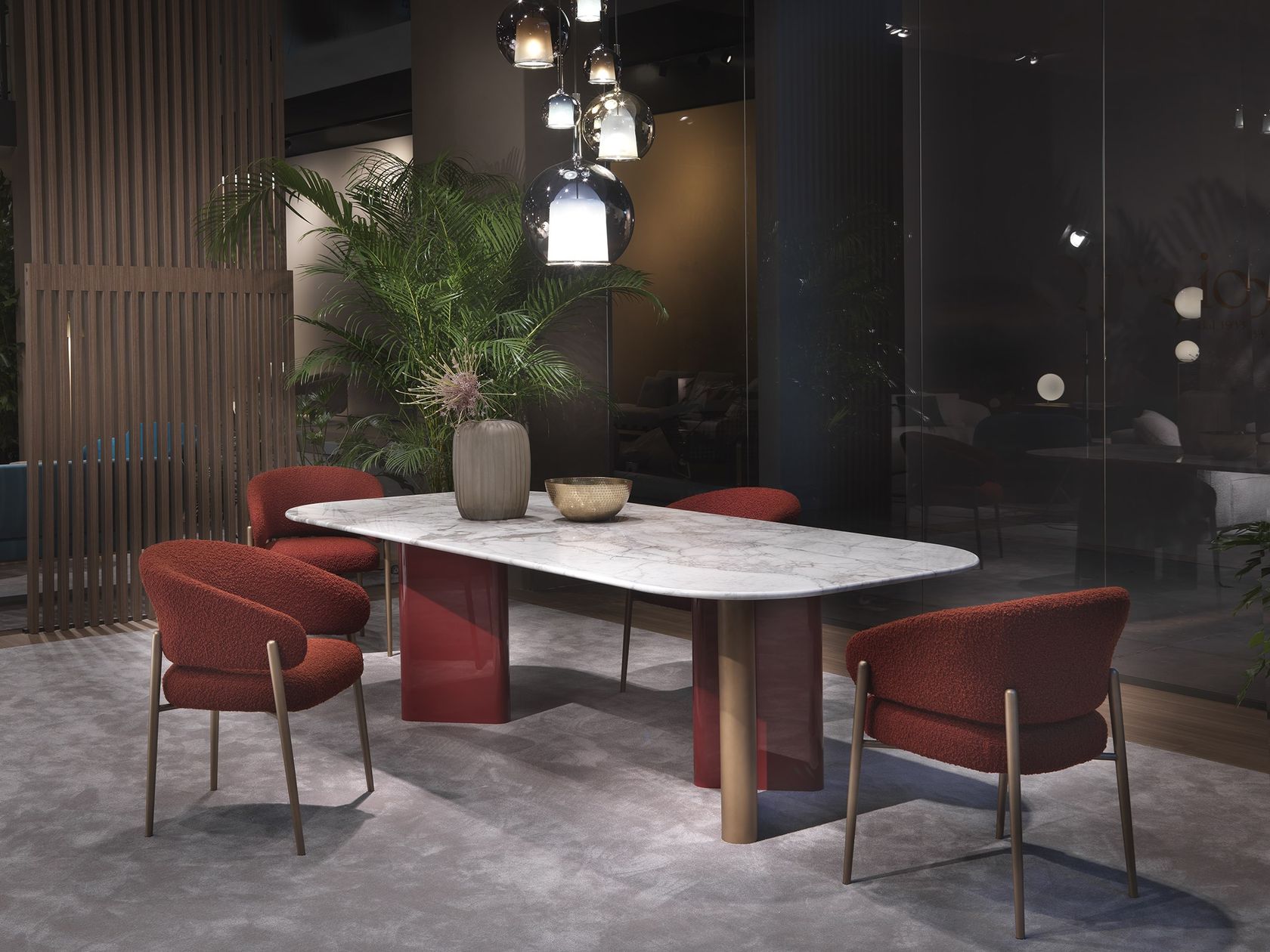 LINDA 椅子 By Marelli | design Luca Erba