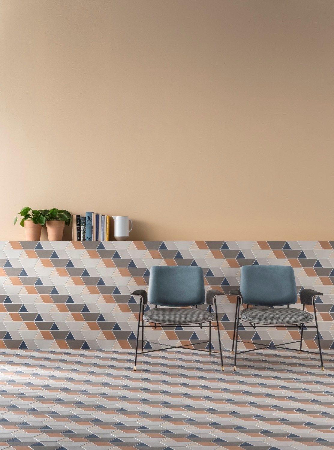 Glazed stoneware wall/floor tiles LINEA By DECORATORI BASSANESI design ...